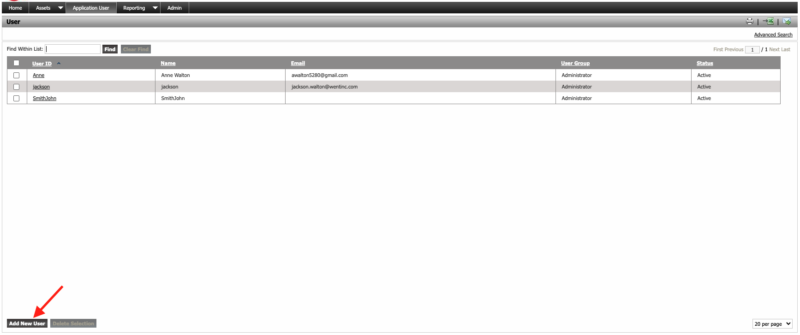 Add A New User | AssetGuard Pro